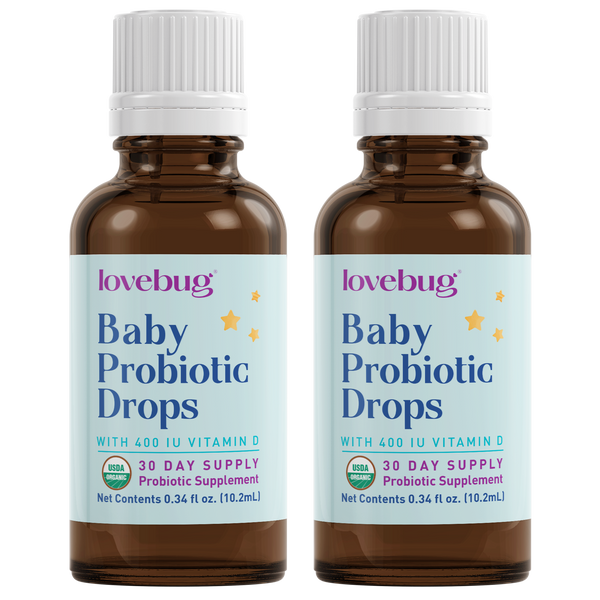 Organic Baby Probiotic Drops [0-12 Months] - Lovebug