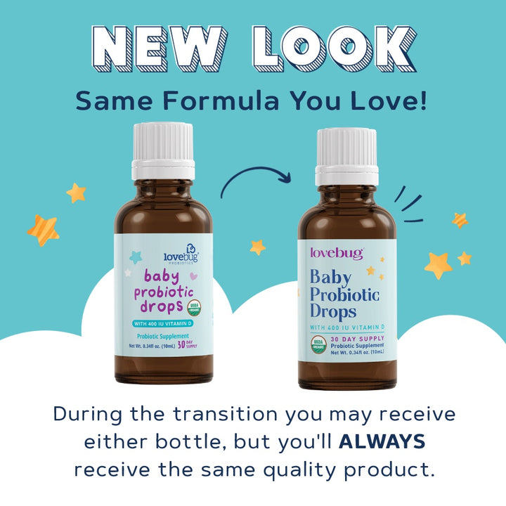 Organic Baby Probiotic Drops [0-12 Months] - Lovebug