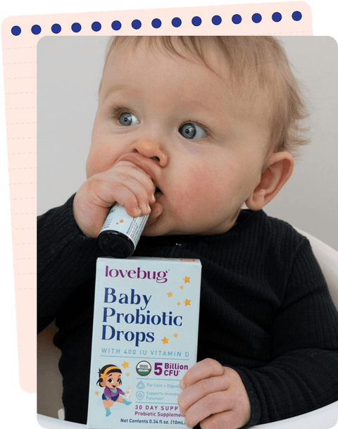 Organic Baby Probiotic Drops [0-12 Months] - Lovebug