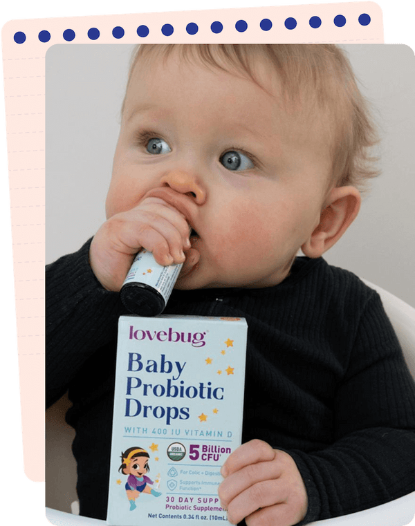 Organic Baby Probiotic Drops [0-12 Months] - Lovebug